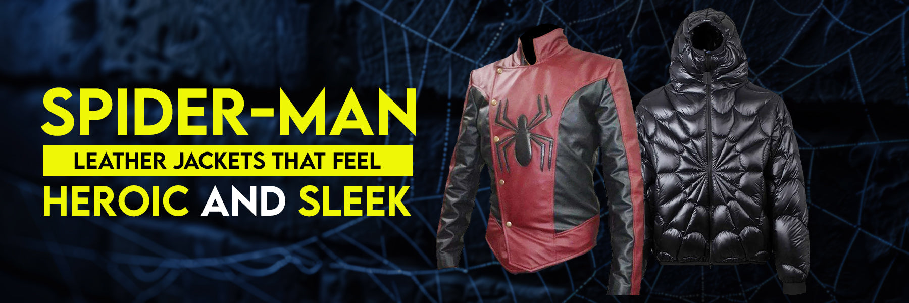 Spider-Man Leather Jackets That Feel Heroic and Sleek — Cosplay Street