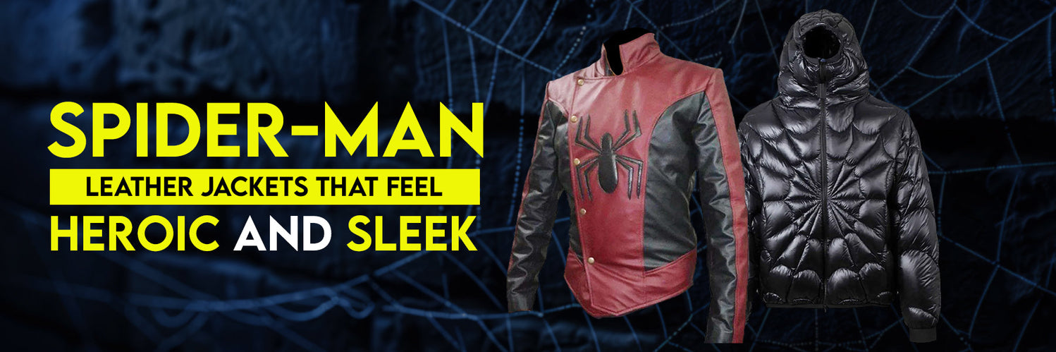 Spider-Man Leather Jackets That Feel Heroic and Sleek — Cosplay Street