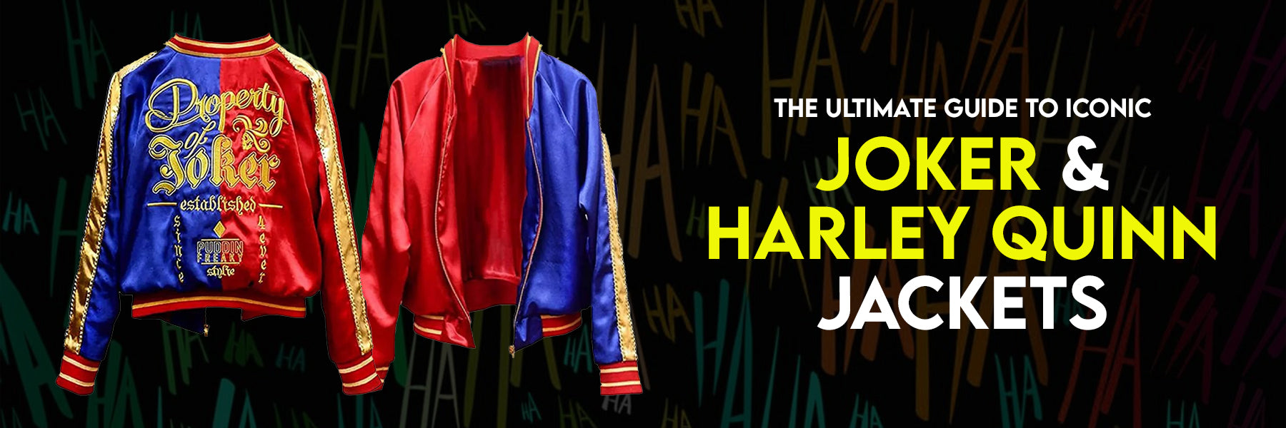 The Ultimate Guide to Iconic Joker and Harley Quinn Jackets — Cosplay ...