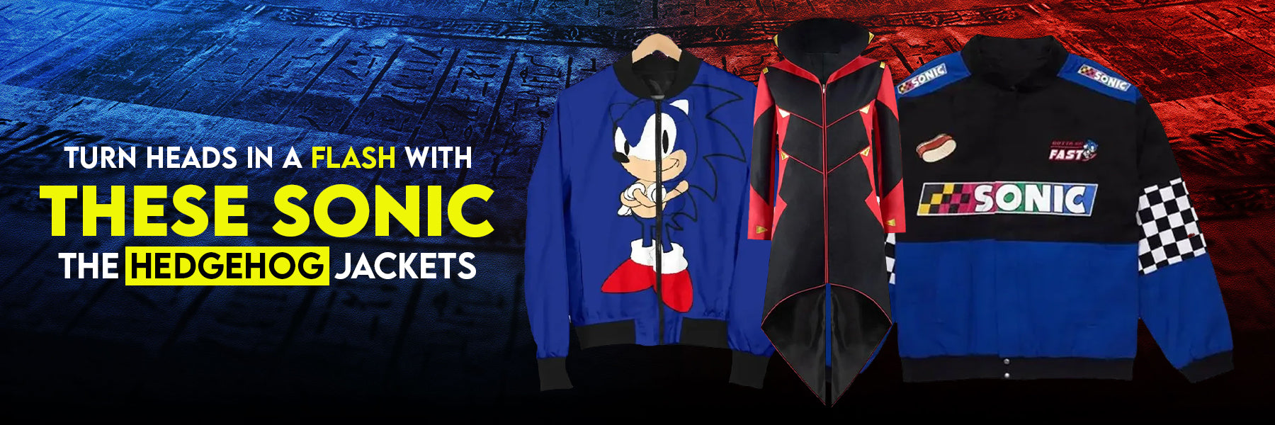 Turn Heads in a Flash with These Sonic the Hedgehog Jackets — Cosplay ...