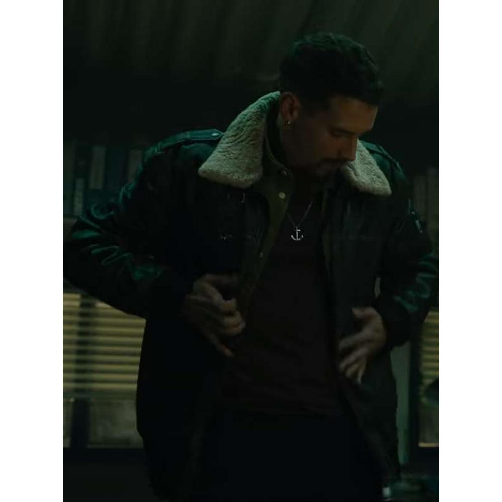 Bruce Black Shearling Jacket - Joel SÃƒÂ¡nchez Shearling Jacket ...