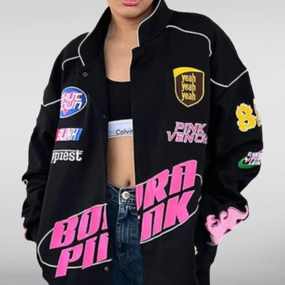 Born Pink Racer Jacket - Pink Racer Born Jacket — Cosplay Street