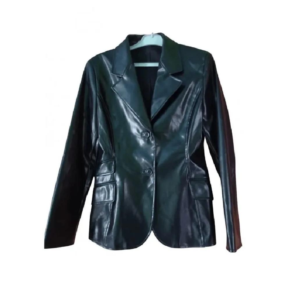 Bruce The Rookies Black Leather Blazer - Bruce Black Leather Blazer ...