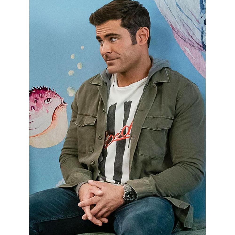 Chris Cole Green Jacket - Zac Efron Green Jacket — Cosplay Street