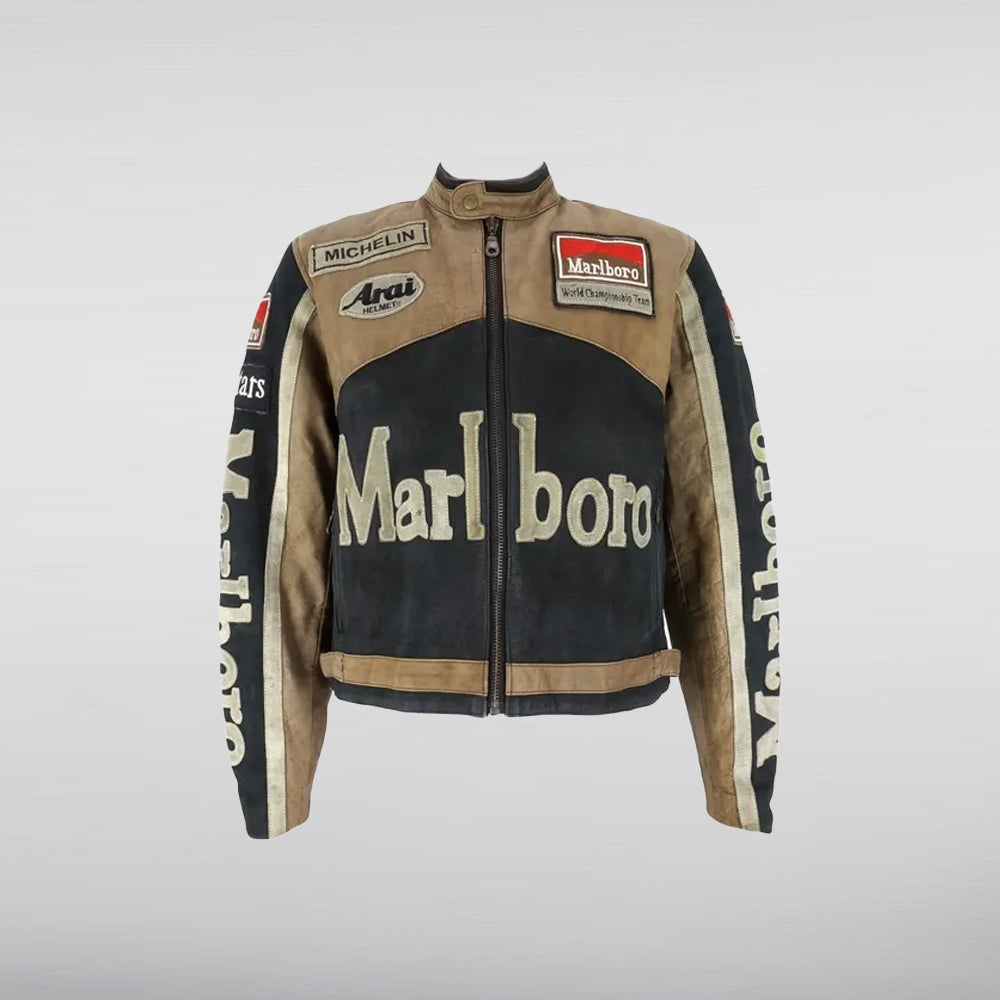 Marlboro Racing 1990s Motorcycle Jacket - Marlboro Racing Jacket ...