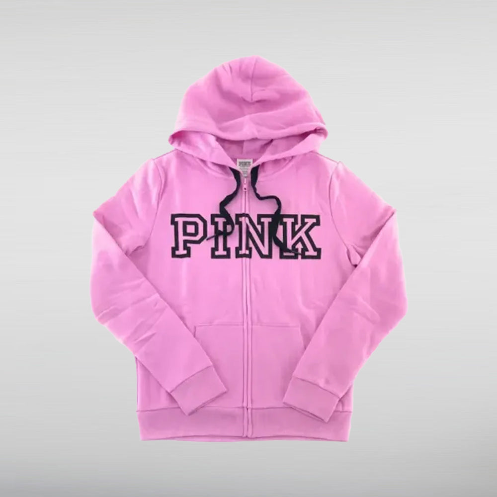 Pink Victoria Secret Fleece Jacket - Victoria Secret Jacket — Cosplay ...