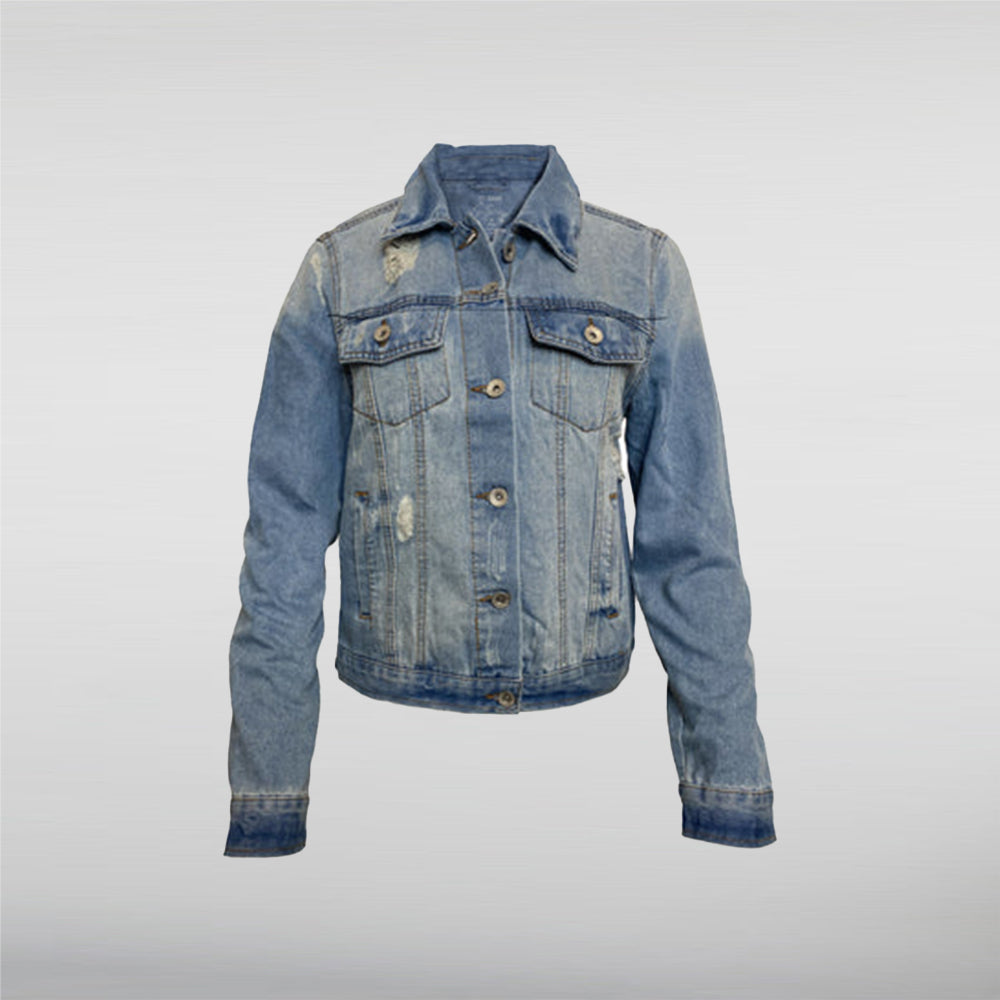 Pirates Dragon Distressed Trucker Jacket - Pirates Dragon Jacket ...