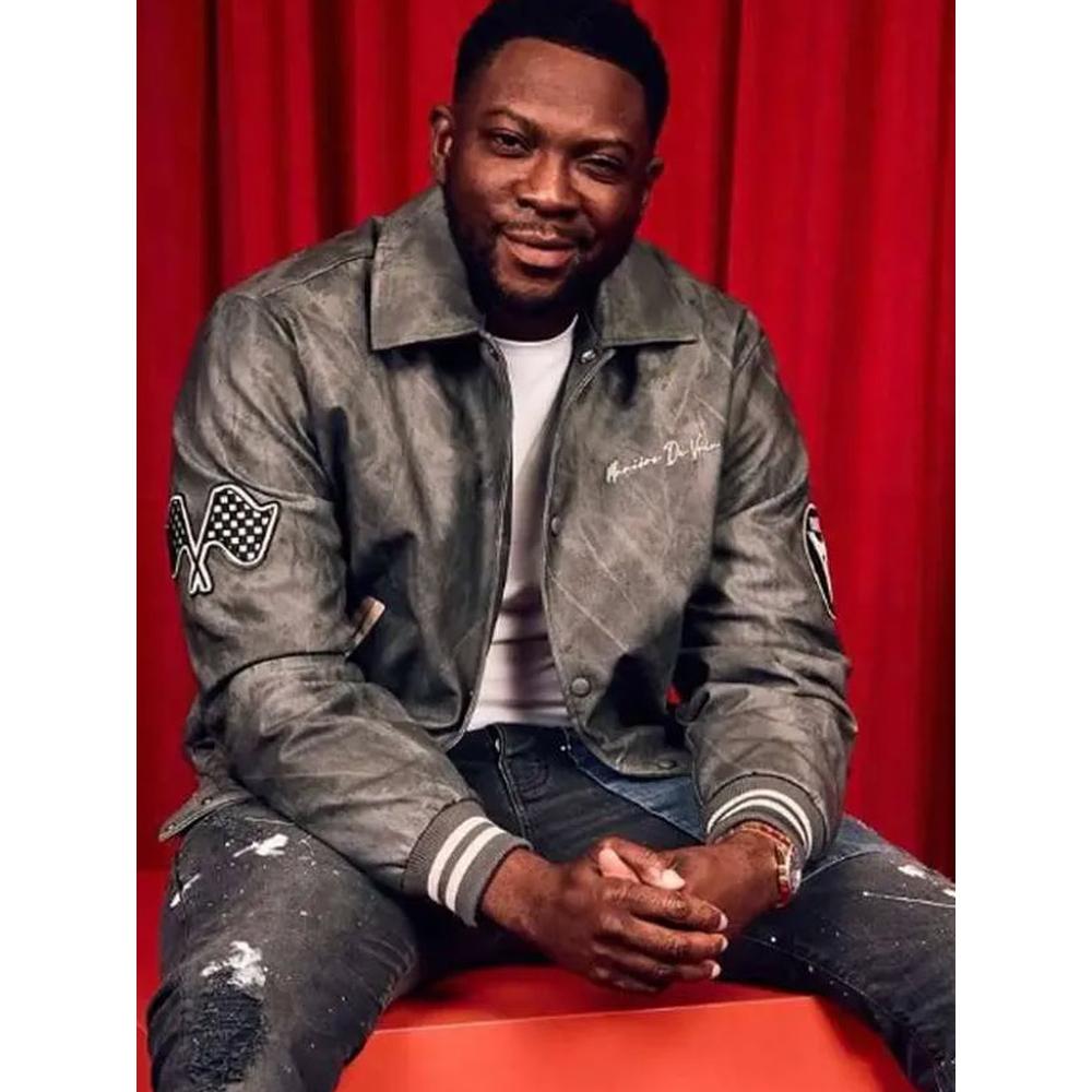 Supacell Tv Series Cast Grey Varsity Jacket — Cosplay Street