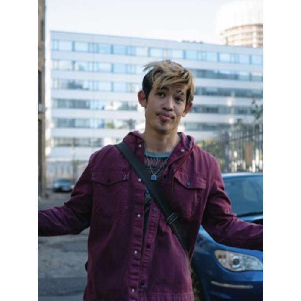 Roddy Ho Purple Hooded Jacket - Roddy Ho Purple Jacket — Cosplay Street