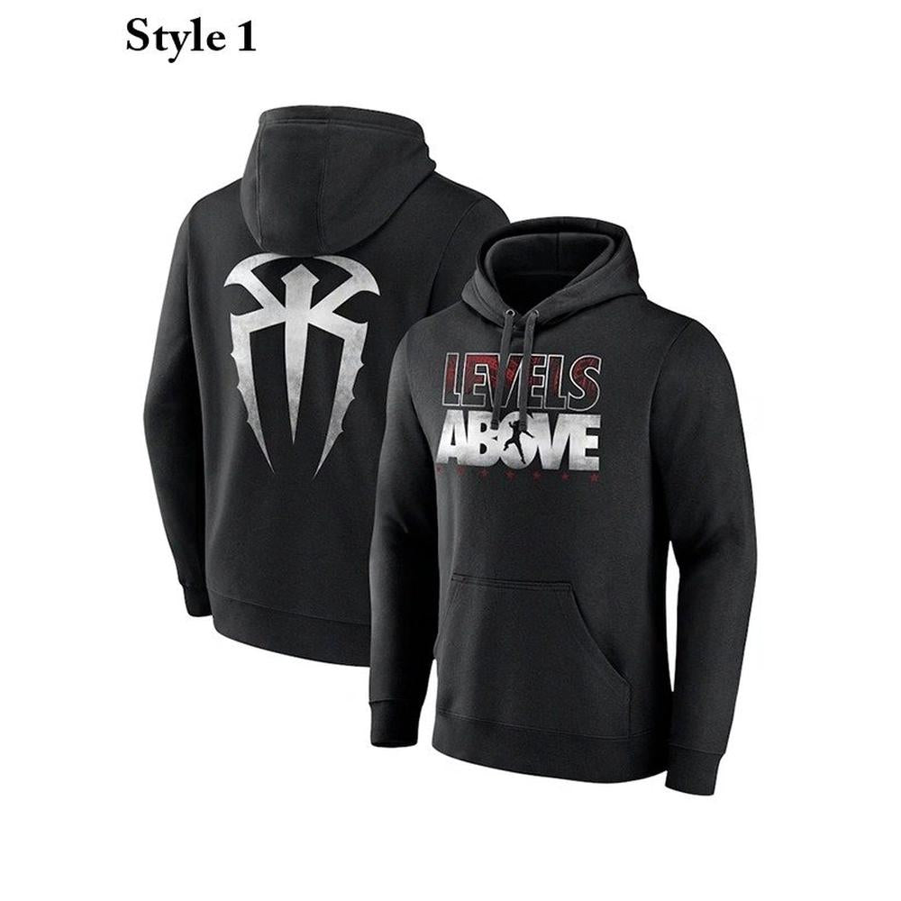 Roman Reigns Levels Above Black Hoodie — Cosplay Street