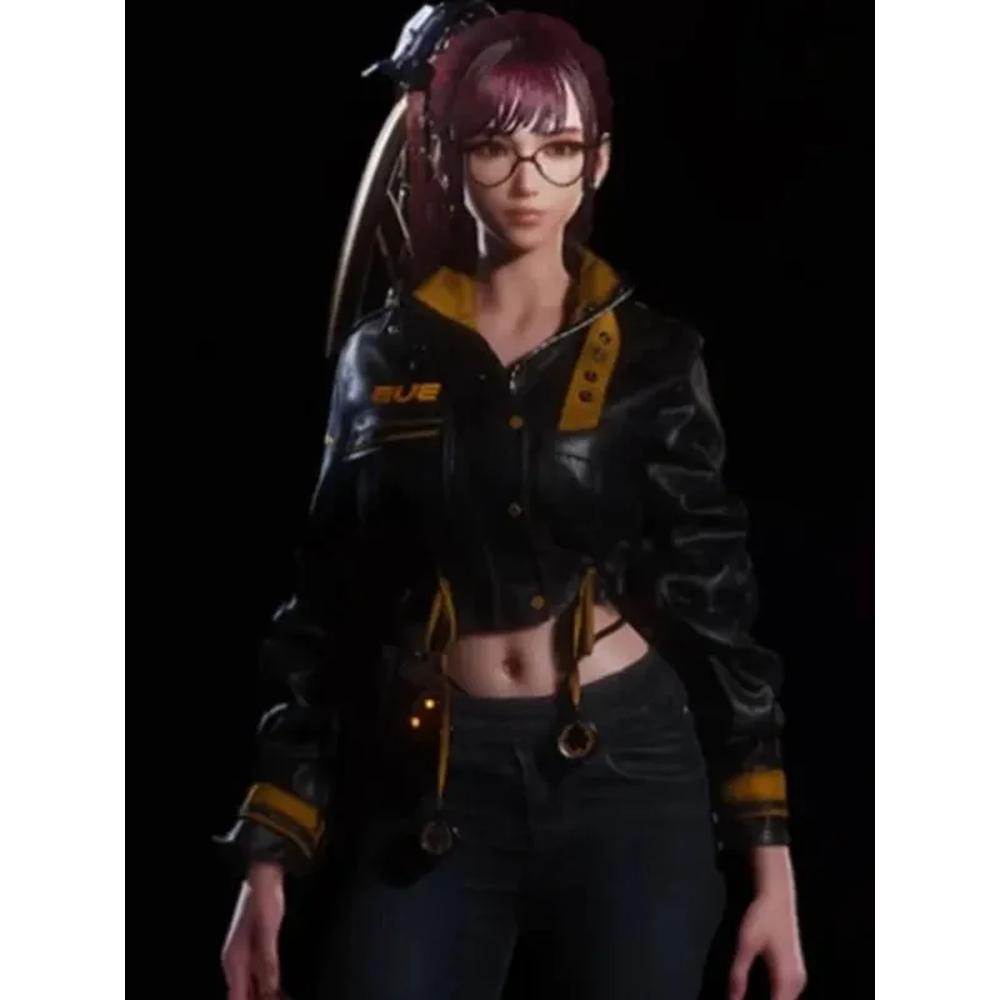 Eve Leather Jacket - Eve Cropped Leather Jacket — Cosplay Street