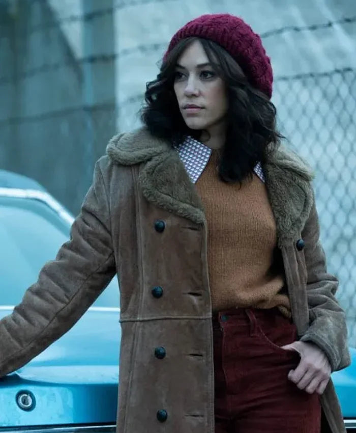 Mishel Prada Brown Shearling Coat - Mishel Prada Shearling Coat ...