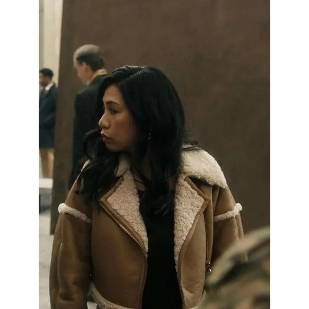 Liza Lapira Shearling Jacket - Melody Bayani Shearling Jacket — Cosplay ...