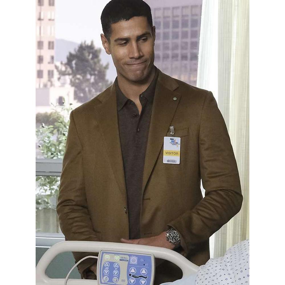 The Good Doctor Season 06 Dr Jared Kalu Brown Blazer — Cosplay Street