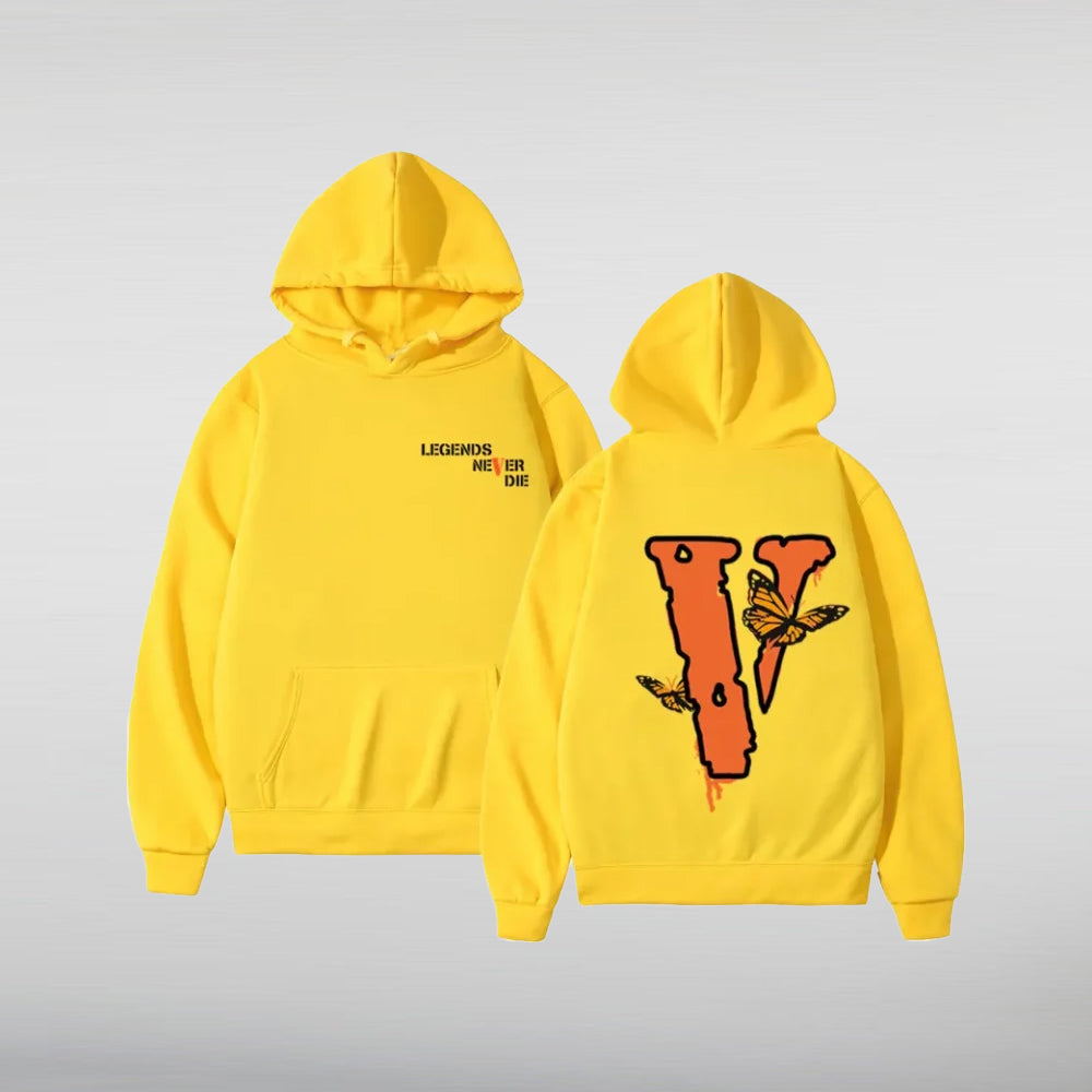 Juice WRLD Vlone Butterfly Hoodie - Butterfly Vlone Hoodie — Cosplay Street