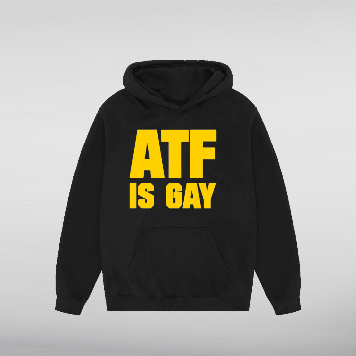 ATF is GAY Hoodie - ATF is GAY Pullover Hoodie — Cosplay Street